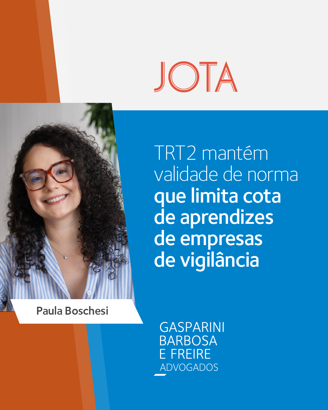 TRT2 mantém validade de norma que limita cota de aprendizes de empresas ...